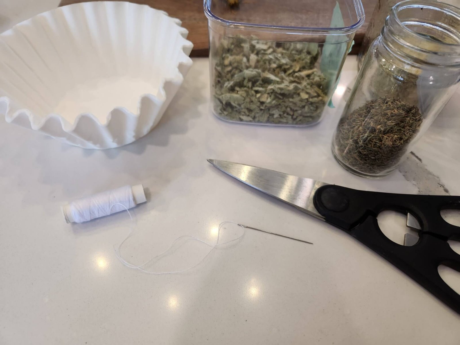 How To Make Homemade Tea Bags with Garden Herbs - DBS Farm Wilson