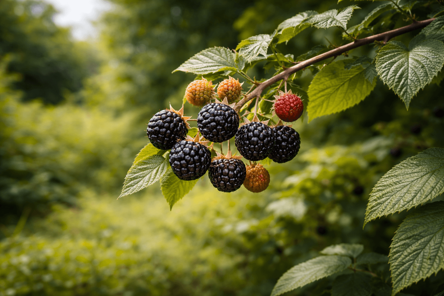 What is the Difference Between Black and Wild Black Raspberries?